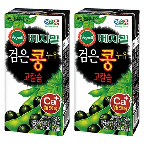 '베지밀 검은콩두유 고칼슘 190ml, 190ml, 64개' 최저가 검색, 최저가 53,980원 - 할인 알림