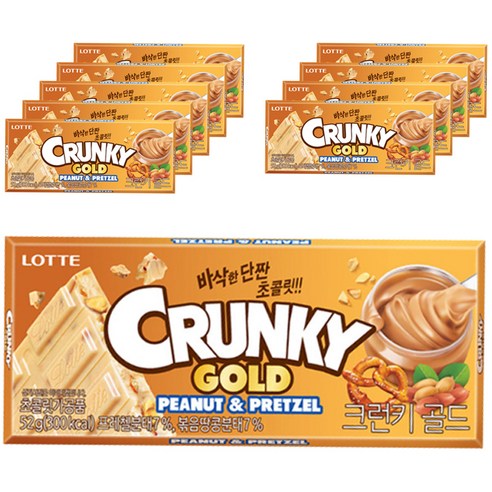 롯데제과 크런키 초콜릿 골드, 52g, 10개입 - 가격 변동 추적 그래프 - 역대가