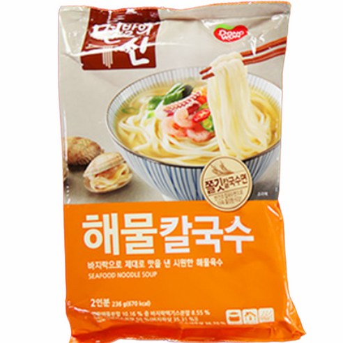 동원 면발의신 해물칼국수, 236g, 1개 - 칼국수 | 쿠팡