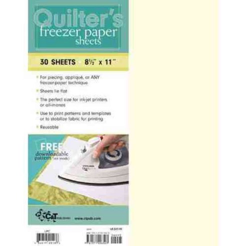 Quilters Freezer Paper Sheets, C & T Pub - 가격 변동 추적 그래프 - 역대가