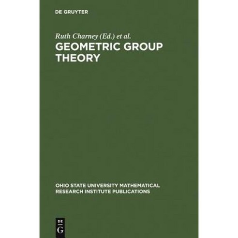 Geometric Group Theory Hardcover, de Gruyter - 가격 변동 추적 그래프 - 역대가