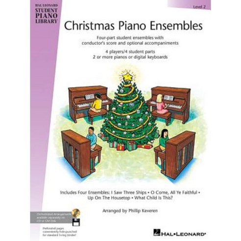 Christmas Piano Ensembles - Level 2 Book: Hal Leonard Student Piano ...