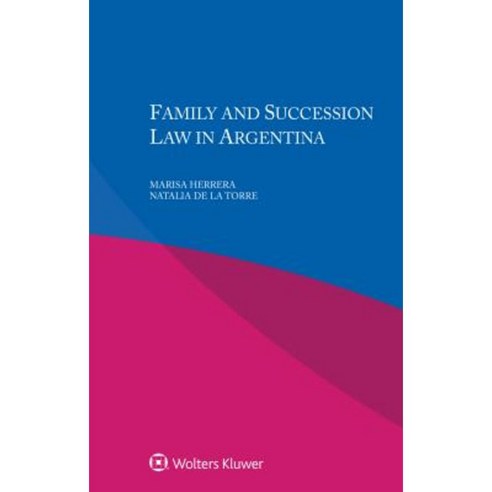 Family and Succession Law in Argentina Paperback, Kluwer Law ...