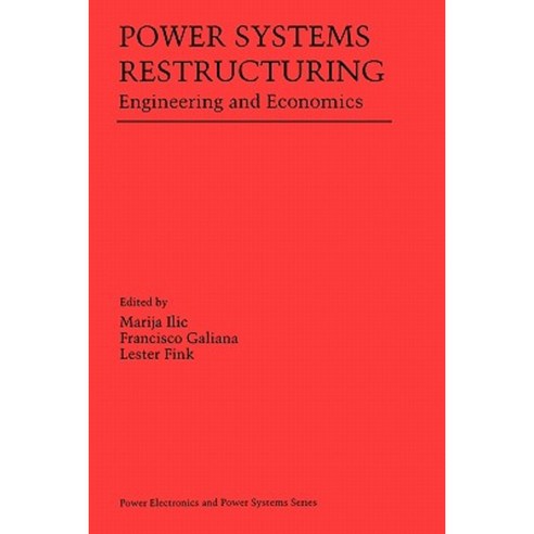 Power Systems Restructuring: Engineering and Economics Hardcover ...