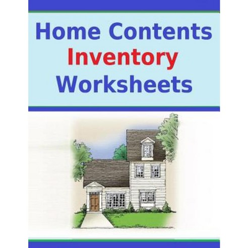 Home Contents Inventory Worksheets: Keep Record of Home Contents on ...