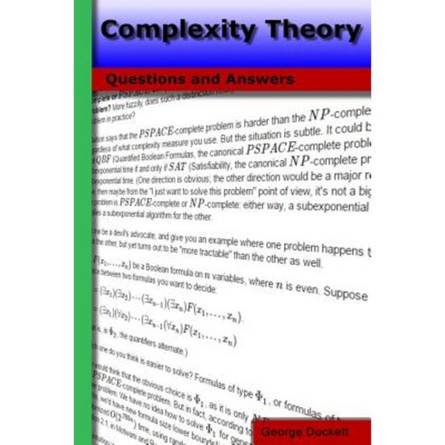 Complexity Theory: Questions and Answers Paperback, Createspace ...