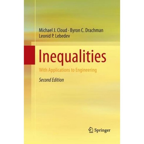 Inequalities: With Applications to Engineering Paperback, Springer - 가격 변동 추적 그