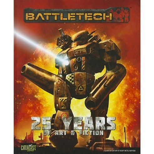Battletech 25 Years of Art & Fiction Hardcover, Catalyst Game Labs - 가격 ...