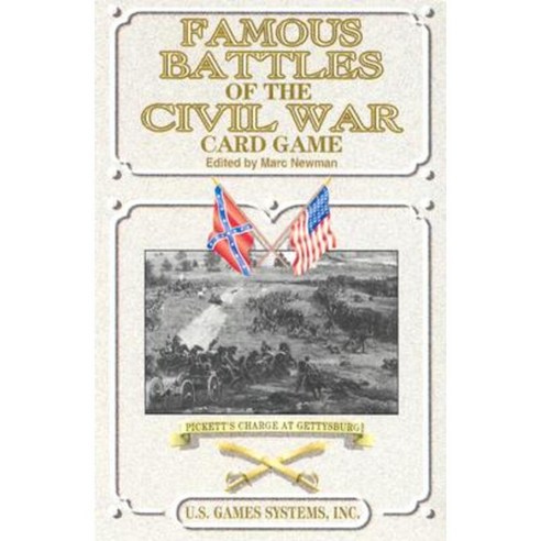 Famous Battles of the Civil War Card Game: Pickett''s Charge at ...