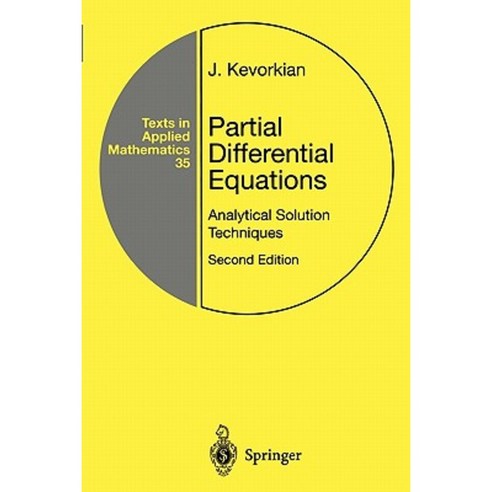 Partial Differential Equations: Analytical Solution Techniques Paperback, Sprin