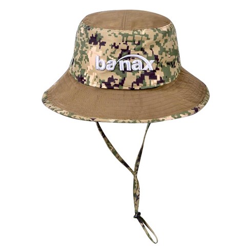 banax LOGO文字刺繡束口綁帶釣魚帽 CP2173 酷澎 - 天天低價，你的日常所需都在酷澎