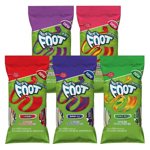 제너럴밀스코리아 후룻바이더풋 스트로베리향 젤리 5가지맛, 84g, 5개입 - 가격 변동 추적 그래프 - 역대가