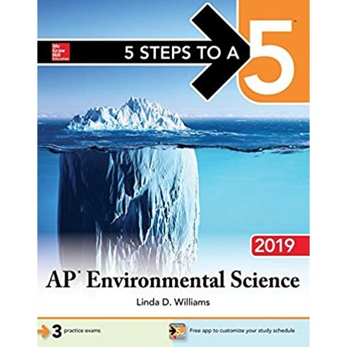 5 Steps to a 5: AP Environmental Science 2019 Paperback, McGraw-Hill ...