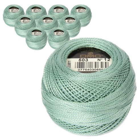 DMC 자수실 펄코튼12 10p, 503번, 120m, 10개 - 가격 변동 추적 그래프 - 역대가