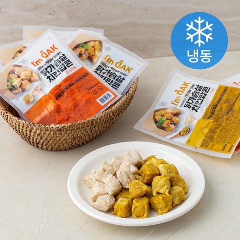 아임닭 닭가슴살 치킨팝콘 오리지널 100g x 3p + 카레 100g x 3p 세트 (냉동), 1세트 - 가격 변동 추적 그래프 - 역대가