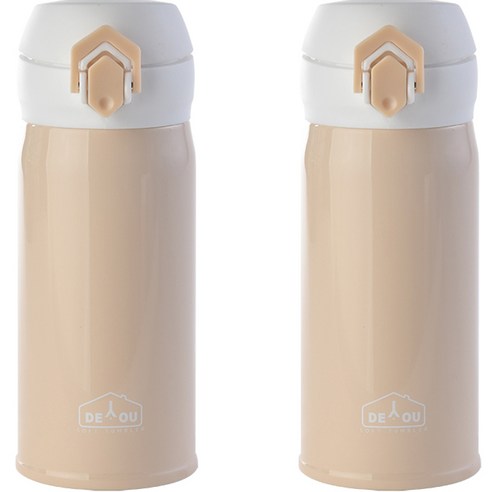 상상앤드 비비드 2중 진공 원터치 보온병 2p, 350ml, 아이보리 - 가격 변동 추적 그래프 - 역대가