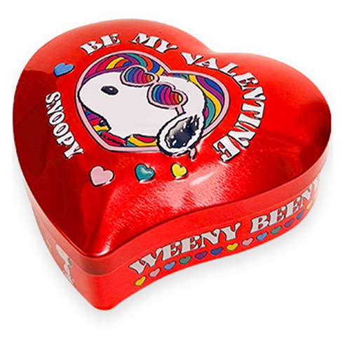 Weeny Beeny 史努比愛心鐵盒 紅色 酷澎 - 天天低價，你的日常所需都在酷澎