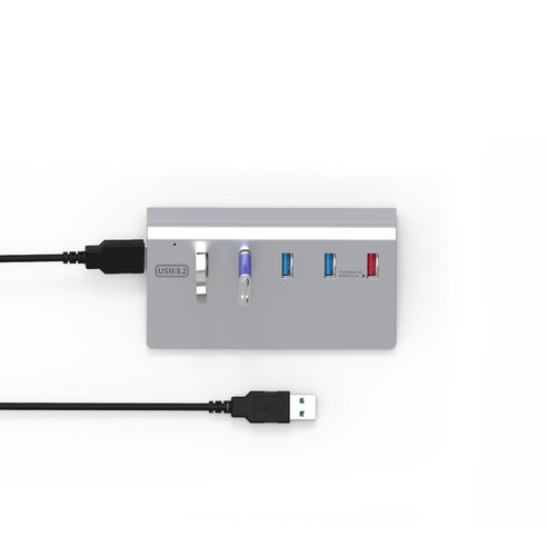 (NEXT 346U3QC-10G) USB3.2 Gen2 10G 5포트확장 유전원 USB허브 - USB허브 | 쿠팡