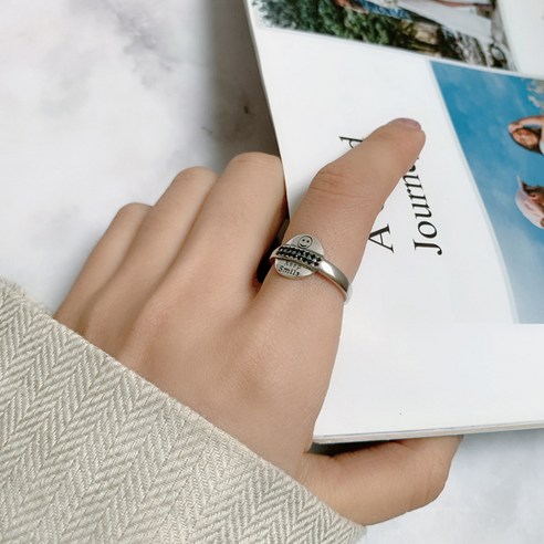 KORELAN s925 순은 꼬리 반지 검지 관절 반지 새끼손가락 심플한 초세 반지 커플 금망홍 - 가격 변동 추적 그래프 - 역대가