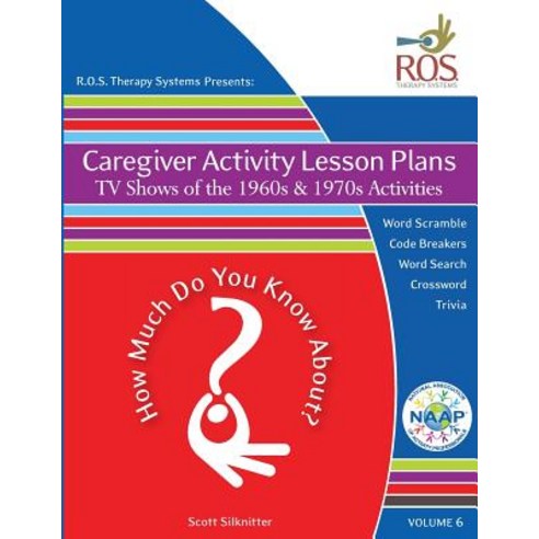 (영문도서) Caregiver Activity Lesson Plan: TV Shows of the 1960s and 1970s ...