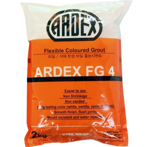 아덱스 ARDEX FG4 고탄성 방수 줄눈 시멘트(13컬러), 아이보리, 1개 - 시멘트 | 쿠팡