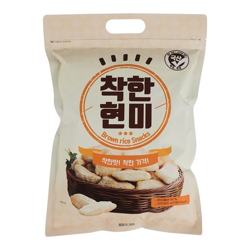 '착한 현미 대용량 쌀과자 현미칩 곡물 사무실 간식, 300g, 4개' 최저가 검색, 최저가 27,370원 - 할인 알림