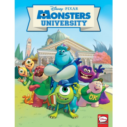(영문도서) Monsters University Library Binding, Graphic Novels, English ...