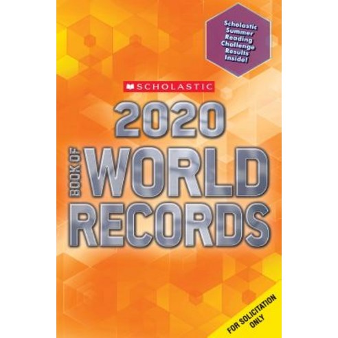 Scholastic Book of World Records 2020 Paperback, Scholastic Inc ...
