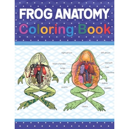 Frog Anatomy Coloring Book: Frog Anatomy Coloring Book for Kids & Adults. The N