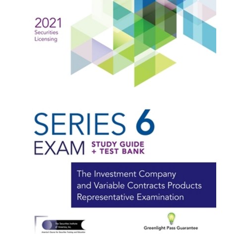 Series 6 Exam Study Guide 2021 + Test Bank Paperback, English ...