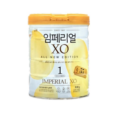 임페리얼 XO 올 뉴 에디션 분유 1단계, 800g, 3개 - 일반분유 | 쿠팡