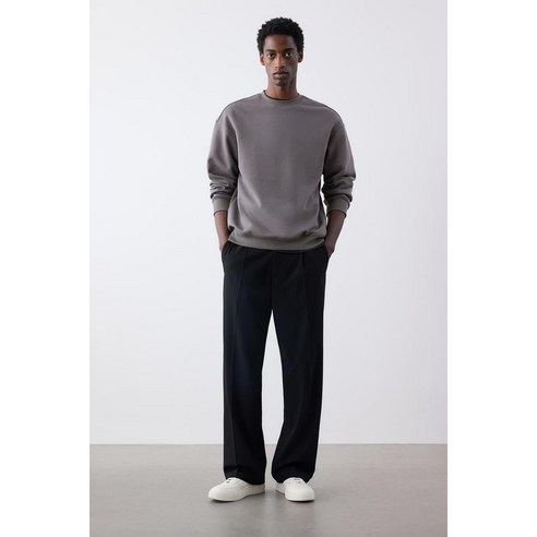 H&M 루즈핏 스웨트셔츠 그레이지 0970818079 - 후드티 | 쿠팡