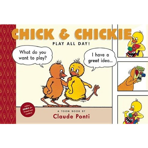 Chick & Chickie Play All Day! Toon Level 1, Toon Books - 가격 변동 추적 그래프 - 역대가