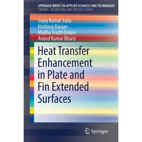 (영문도서) Heat Transfer Enhancement in Plate and Fin Extended Surfaces ...
