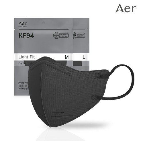 '아에르 스탠다드 라이트핏 보건용 마스크 중형 KF94' 최저가 검색, 최저가 30,960원 - 할인 알림