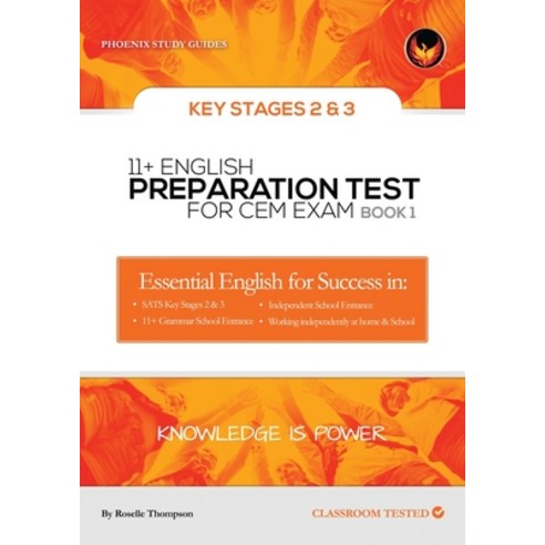 11+ English Preparation Tests for the Cem Exam Paperback, Eagle ...
