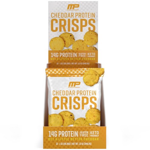 머슬팜 글루텐 프리 프로틴 크리스프 체다 키토, 28.35g, 12개입 - 가격 변동 추적 그래프 - 역대가