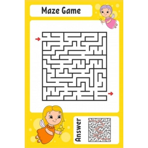maze game answer: Over than 80 Mases & Solutions 160 page size 6*9in ...
