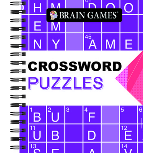 Brain Games Crossword Puzzles Arrow Spiral, Publications International ...