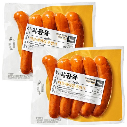 '육공육 더블에이징 후랑크460G 냉장, 460g, 2개' 최저가 검색, 최저가 15,820원 - 할인 알림
