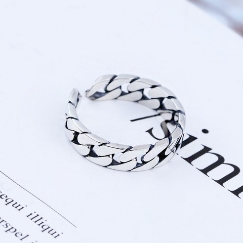 KORELAN s925 순은 ins 패션 심플한 광택 여성 오픈 반지 개성 - 가격 변동 추적 그래프 - 역대가