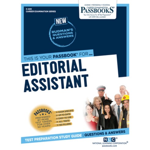 Editorial Assistant Volume 220 Paperback, Passbooks, English ...