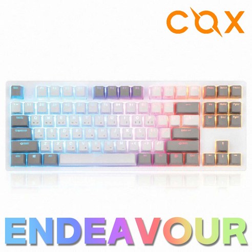 'COX 콕스 엔데버 텐키리스 RGB PBT 방수 유선 텐키리스 키보드' 최저가 검색, 최저가 140,450원 - 할인 알림