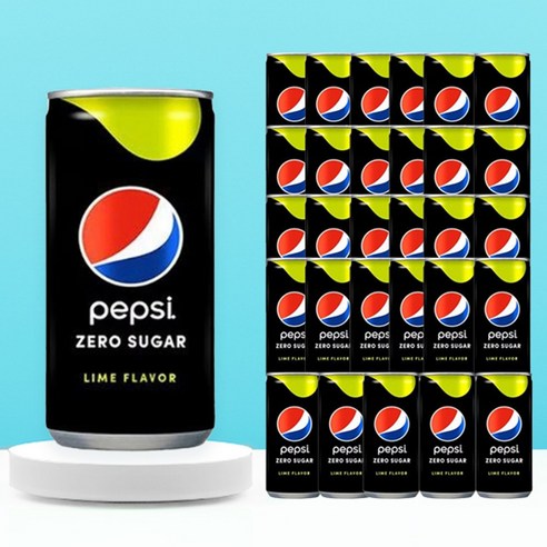 '펩시 제로 콜라 190ml x 30개 사무실 탕비실 어린이 집 손님용 미니 탄산 캔 음료 수 세트' 최저가 검색, 최저가 26,810원 - 할인 알림