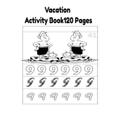 Vacation Activity Book 120 Pages Paperback, Independently Published ...