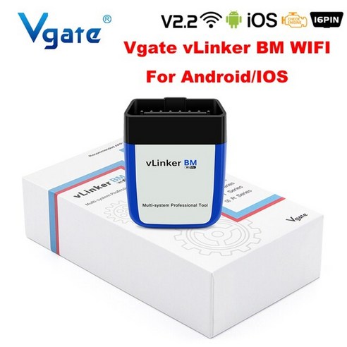비머코드 obd2 vgate vlinker bm elm327 for bmw 스캐너 2, vLinker 와이..., 1개 - 튜닝게이지 | 쿠팡