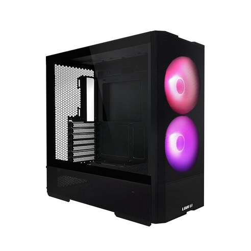 LIAN LI LANCOOL 216 E-ATX PC 케이스 에어플로우 포커스 RGB 게이밍 컴퓨터 케이스 전면 메시 패널 포함 ...