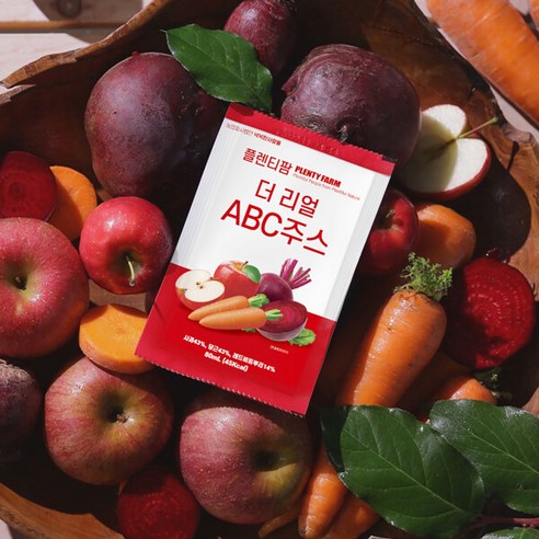 '정직한농부 [100%NFC착즙 가격은50%세일] 더 리얼 ABC주스 [80ml 기준] (총), 80ml, 100개' 최저가 검색, 최저가 69,500원 - 할인 알림