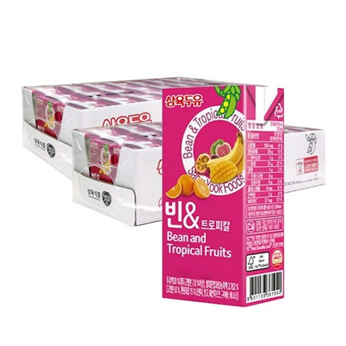 삼육식품 빈앤트로피칼 140ml 48팩, 1세트 - 가격 변동 추적 그래프 - 역대가