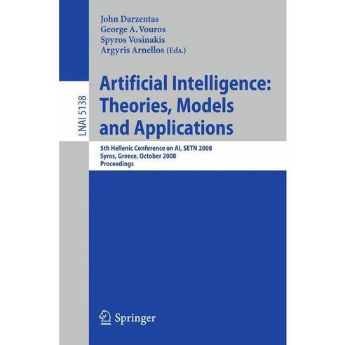 Artificial Intelligence: Theories Models and Applications, Springer-Verlag New York Inc - 가격 변동 ...